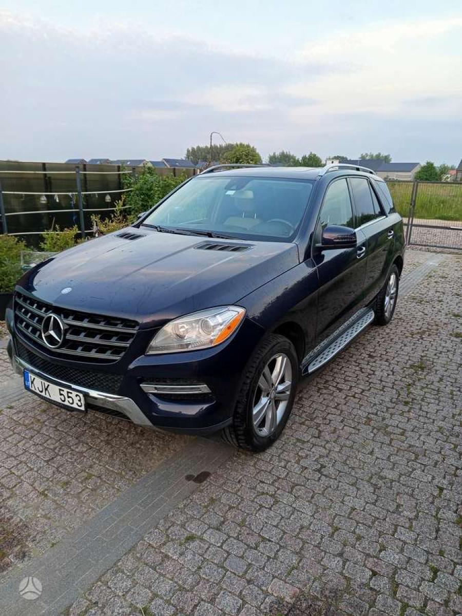Zils Mercedes-Benz ML 350 2014 Palanga, ar dzinēja tilpumu 3.50 L un nobraukumu 112 tūkst. km par 16500 €, foto 3 vietnē AUTOMOTO.COM.LV
