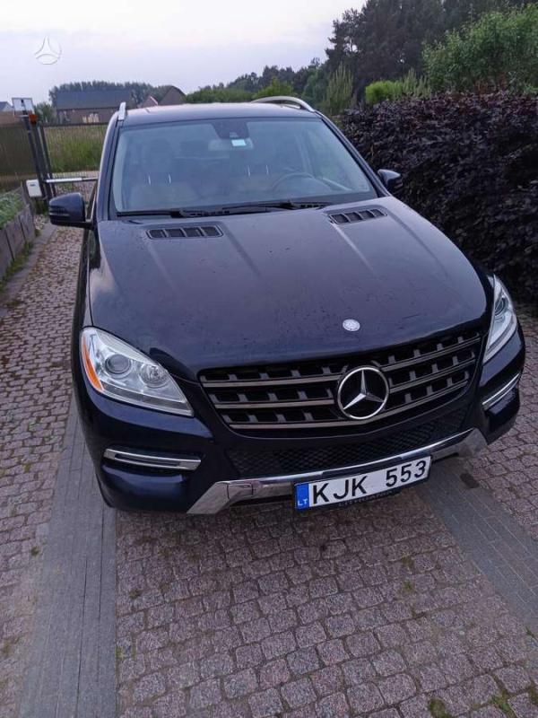 Zils Mercedes-Benz ML 350 2014 Palanga, ar dzinēja tilpumu 3.50 L un nobraukumu 112 tūkst. km par 16500 €, foto 3 vietnē AUTOMOTO.COM.LV
