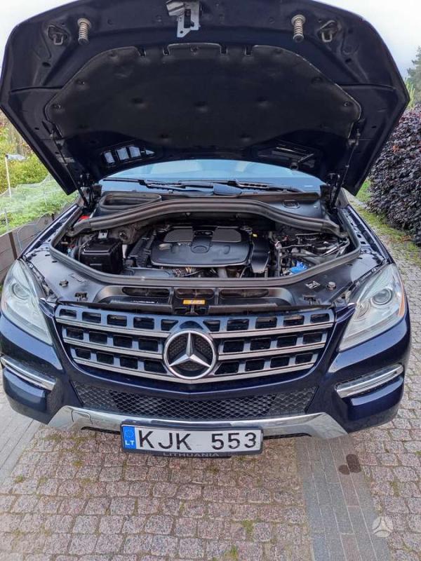 Zils Mercedes-Benz ML 350 2014 Palanga, ar dzinēja tilpumu 3.50 L un nobraukumu 112 tūkst. km par 16500 €, foto 9 vietnē AUTOMOTO.COM.LV