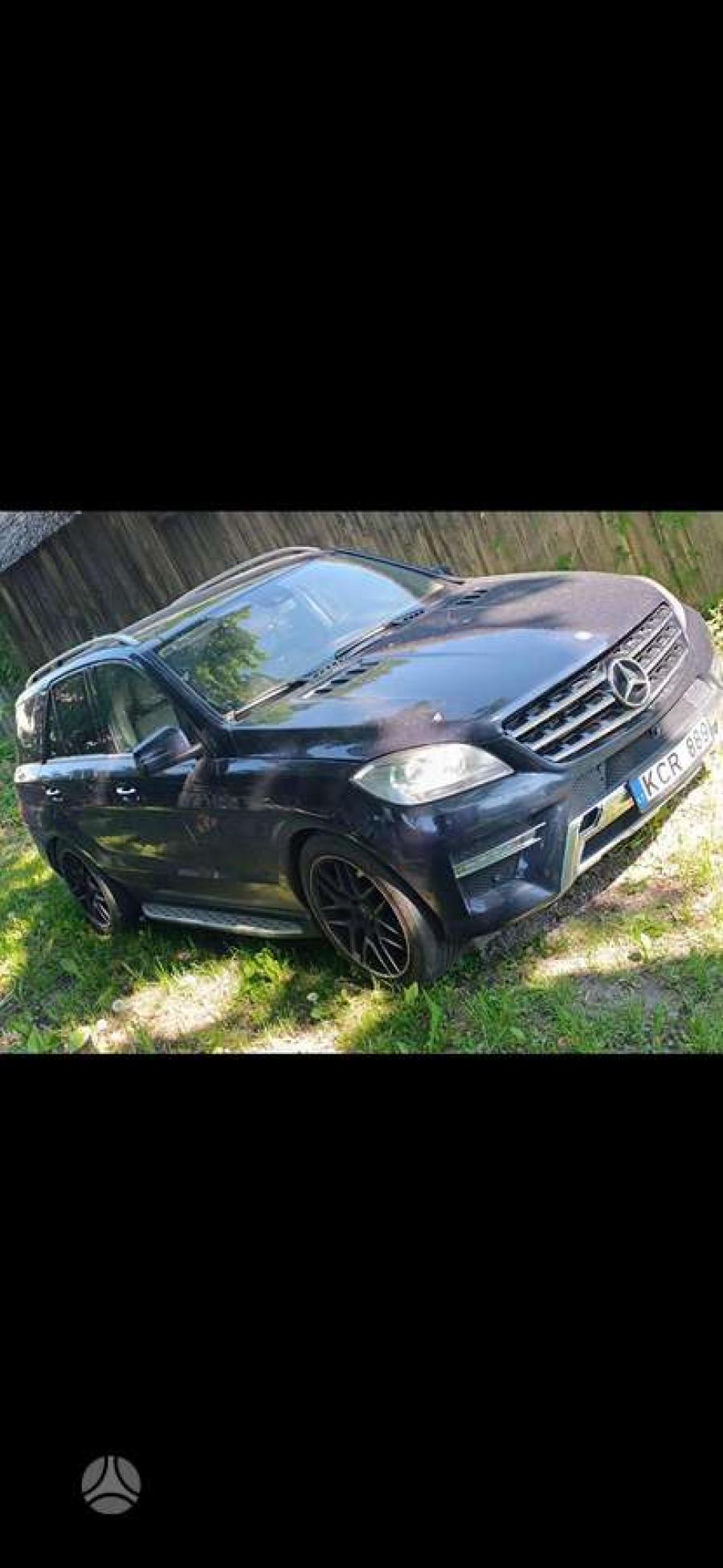 Zils Mercedes-Benz ML 350 2014 Alīta, ar dzinēja tilpumu 3.00 L un nobraukumu 290 tūkst. km par 6500 €, foto 1 vietnē AUTOMOTO.COM.LV