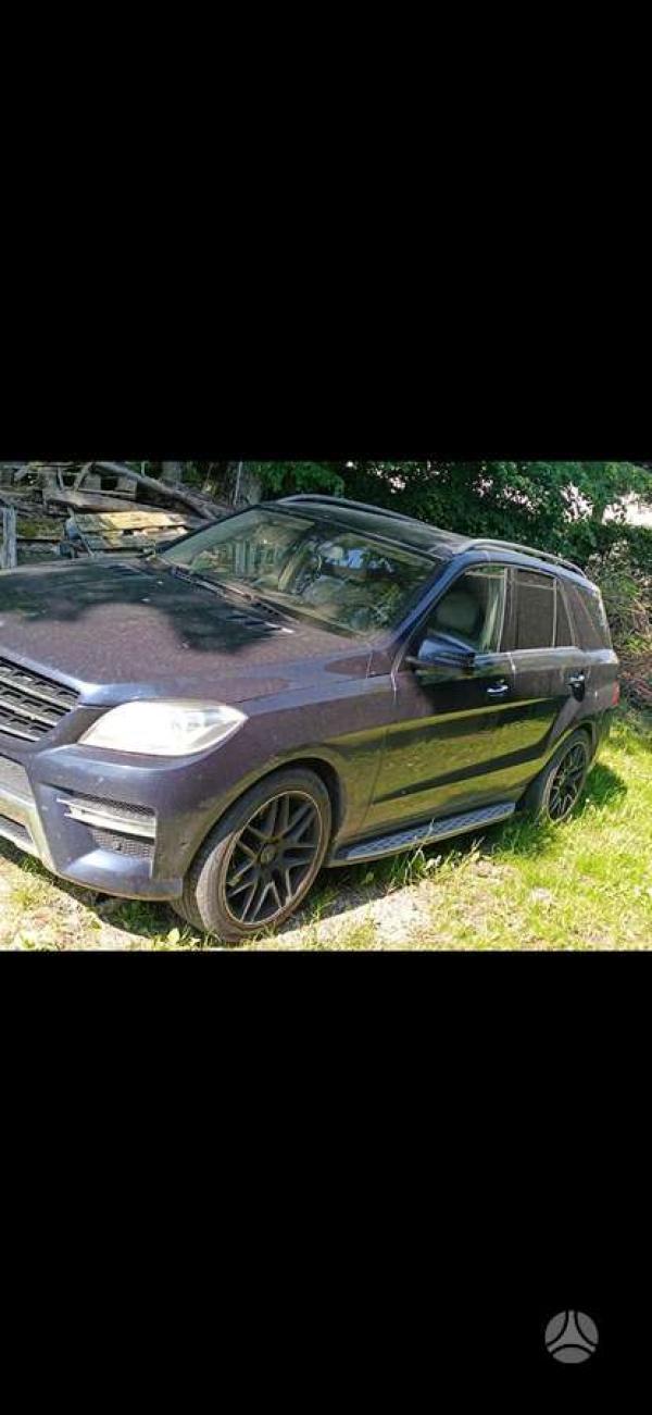 Zils Mercedes-Benz ML 350 2014 Alīta, ar dzinēja tilpumu 3.00 L un nobraukumu 290 tūkst. km par 6500 €, foto 2 vietnē AUTOMOTO.COM.LV