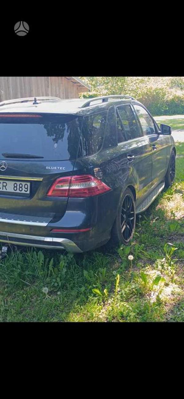 Zils Mercedes-Benz ML 350 2014 Alīta, ar dzinēja tilpumu 3.00 L un nobraukumu 290 tūkst. km par 6500 €, foto 4 vietnē AUTOMOTO.COM.LV