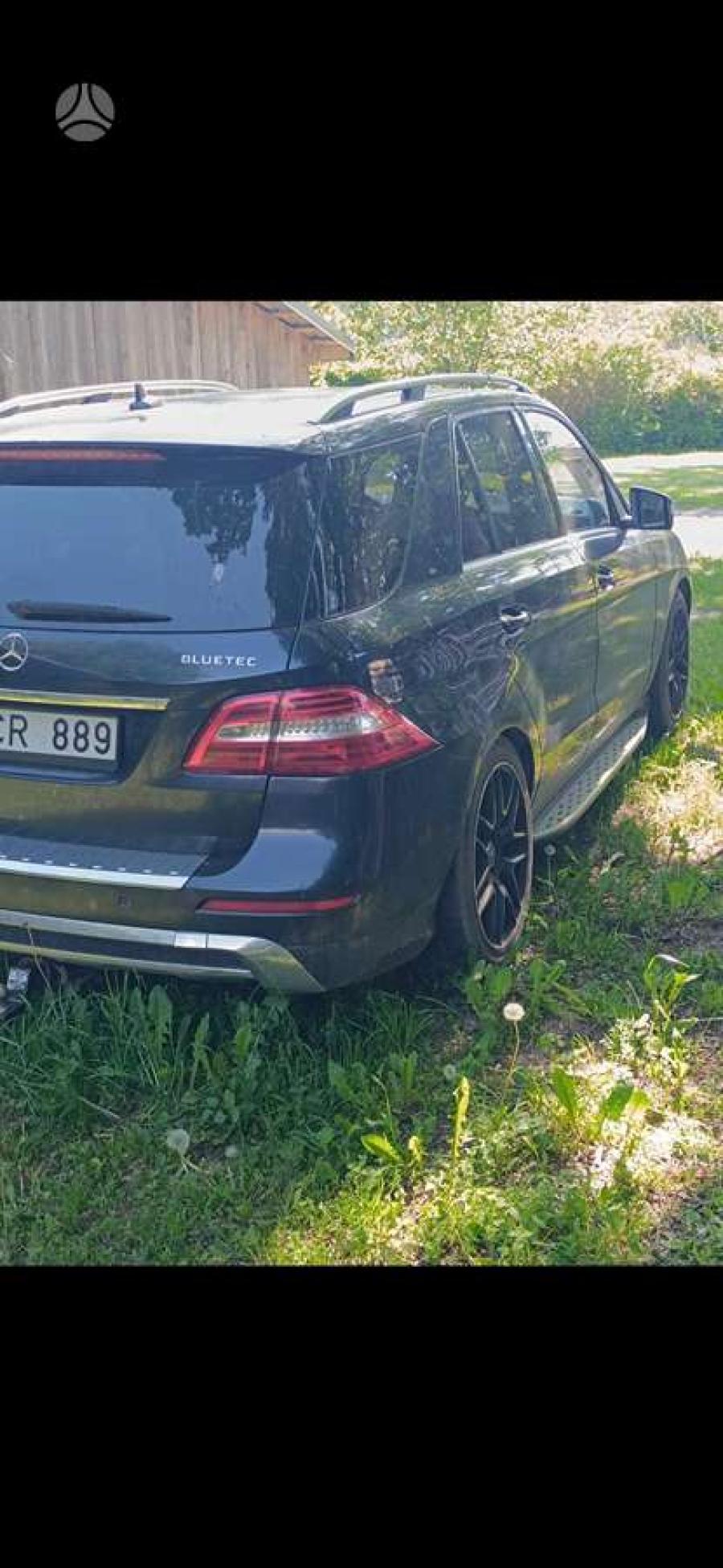 Zils Mercedes-Benz ML 350 2014 Alīta, ar dzinēja tilpumu 3.00 L un nobraukumu 290 tūkst. km par 6500 €, foto 5 vietnē AUTOMOTO.COM.LV