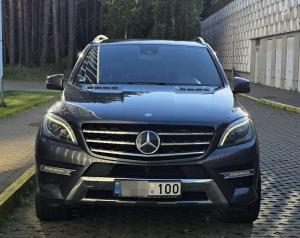 Brūns Mercedes-Benz ML 350 2012 Viļņa, ar dzinēja tilpumu 2.99 L un nobraukumu 320 tūkst. km par 10900 €, foto 3 vietnē AUTOMOTO.COM.LV
