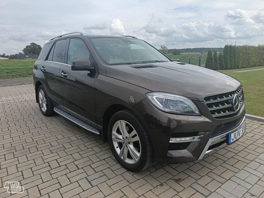 Коричневый Мерседес МЛ 350 2012 в Каунас, объемом двигателя 3.00 л и пробегом 247 тыс. км за 13800 €, фото 6 на AUTOMOTO.COM.LV