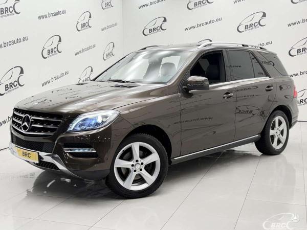 Brūns Mercedes-Benz ML 350 2013 Viļņa, ar dzinēja tilpumu 2.99 L un nobraukumu 254 tūkst. km par 14900 €, foto 1 vietnē AUTOMOTO.COM.LV
