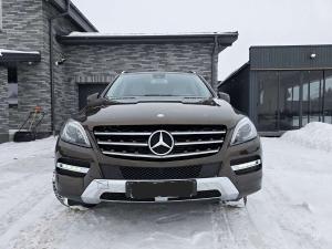 Brūns Mercedes-Benz ML 350 2013 Viļņa, ar dzinēja tilpumu 2.99 L un nobraukumu 280 tūkst. km par 13450 €, foto 10 vietnē AUTOMOTO.COM.LV