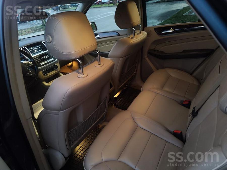 Brūns Mercedes-Benz ML 350 2013 Rīga, ar dzinēja tilpumu 3.00 L un nobraukumu 211 tūkst. km par 16500 €, foto 12 vietnē AUTOMOTO.COM.LV