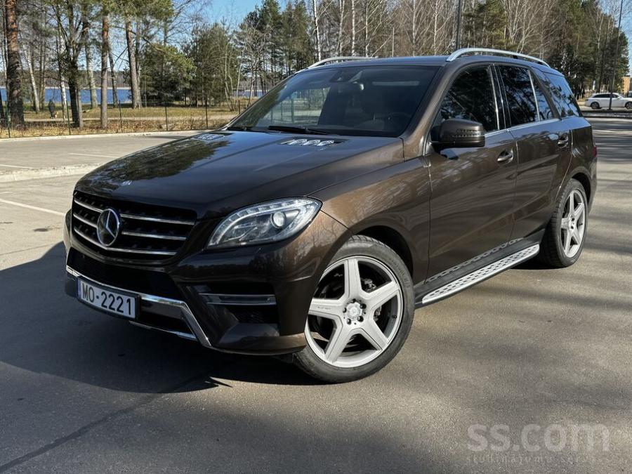 Коричневый Мерседес МЛ 350 2014 в Даугавпилс, объемом двигателя 3.00 л и пробегом 0 тыс. км за 18550 €, фото 3 на AUTOMOTO.COM.LV
