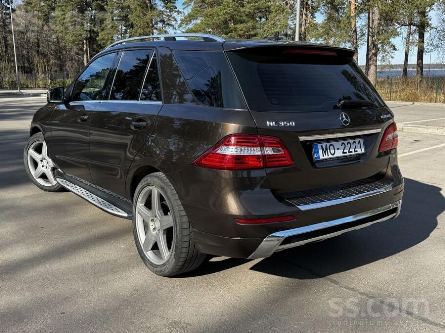 Коричневый Мерседес МЛ 350 2014 в Даугавпилс, объемом двигателя 3.00 л и пробегом 0 тыс. км за 18550 €, фото 4 на AUTOMOTO.COM.LV