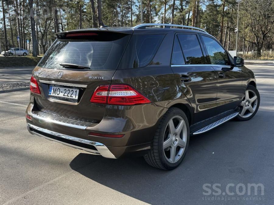 Коричневый Мерседес МЛ 350 2014 в Даугавпилс, объемом двигателя 3.00 л и пробегом 0 тыс. км за 18550 €, фото 6 на AUTOMOTO.COM.LV