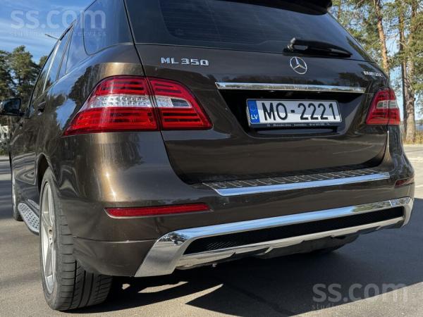 Brūns Mercedes-Benz ML 350 2014 Daugavpils, ar dzinēja tilpumu 3.00 L un nobraukumu 0 tūkst. km par 18550 €, foto 6 vietnē AUTOMOTO.COM.LV