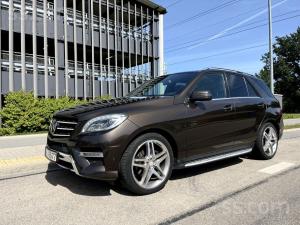Brown Mercedes-Benz ML 350 2012 in Riga, with an engine capacity of 3.00 L and mileage of 0 thousand km for 16500 €, photo 3 on AUTOMOTO.COM.LV