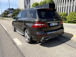 Brown Mercedes-Benz ML 350 2012 in Riga, with an engine capacity of 3.00 L and mileage of 0 thousand km for 16500 €, photo 8 on AUTOMOTO.COM.LV