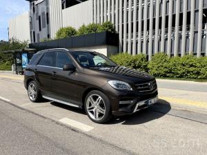 Brown Mercedes-Benz ML 350 2012 in Riga, with an engine capacity of 3.00 L and mileage of 0 thousand km for 16500 €, photo 12 on AUTOMOTO.COM.LV