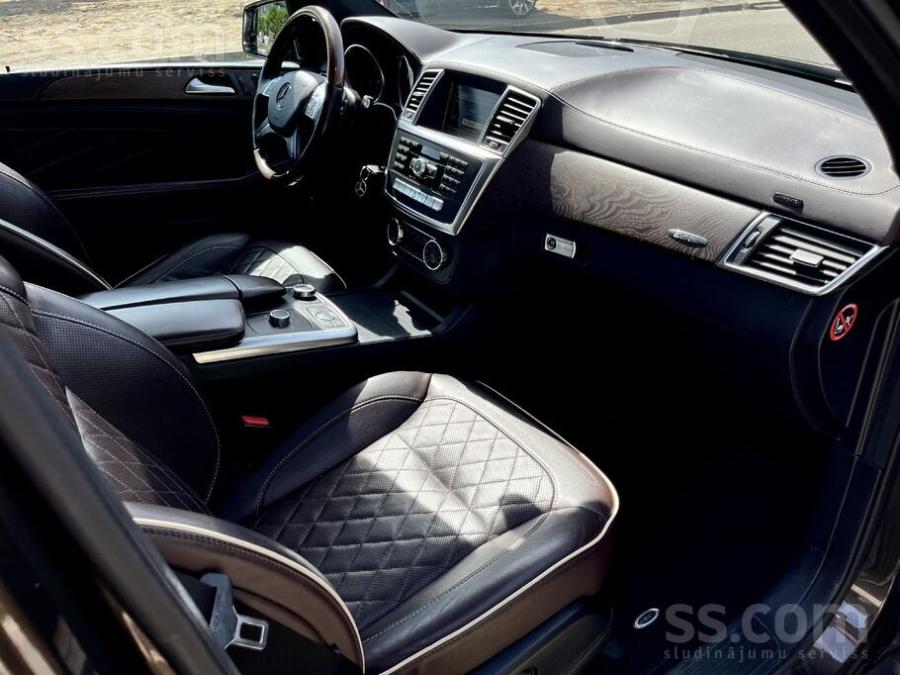 Brown Mercedes-Benz ML 350 2012 in Riga, with an engine capacity of 3.00 L and mileage of 0 thousand km for 16500 €, photo 20 on AUTOMOTO.COM.LV