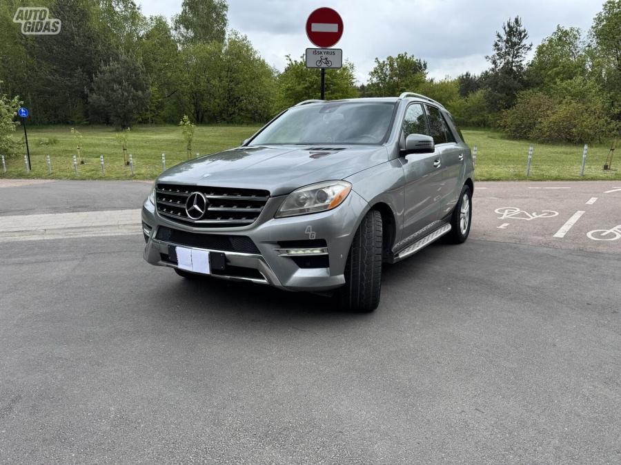 Mercedes-Benz ML 350 2013 Viļņa, ar dzinēja tilpumu 3.50 L un nobraukumu 309 tūkst. km par 12999 €, foto 1 vietnē AUTOMOTO.COM.LV
