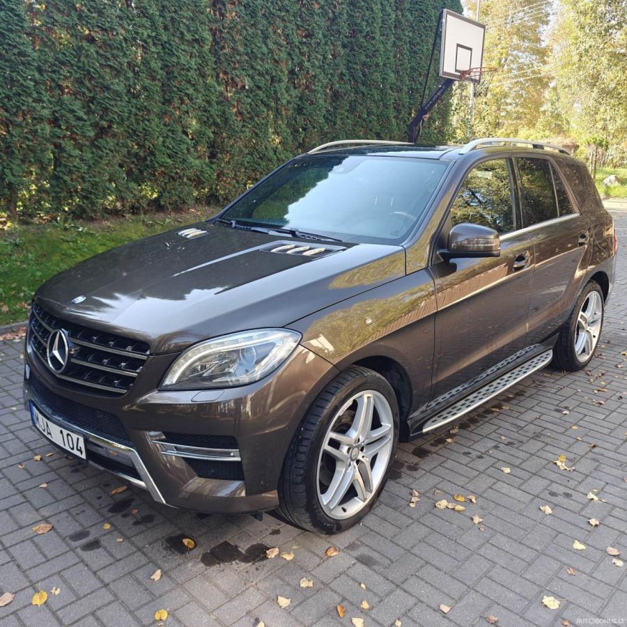 Мерседес МЛ 350 2013 в Вильнюс, объемом двигателя 3.00 л и пробегом 257 тыс. км за 12800 €, фото 1 на AUTOMOTO.COM.LV