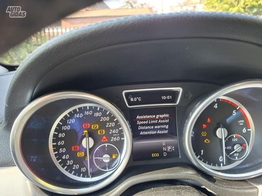 Mercedes-Benz ML 350 2015 in Kaunas, with an engine capacity of 3.00 L and mileage of 281 thousand km for 14800 €, photo 9 on AUTOMOTO.COM.LV