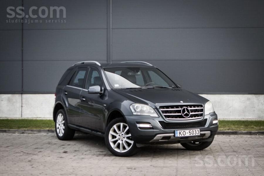 Pelēks Mercedes-Benz ML 350 2011 Rīga, ar dzinēja tilpumu 3.00 L un nobraukumu 322 tūkst. km par 9490 €, foto 3 vietnē AUTOMOTO.COM.LV