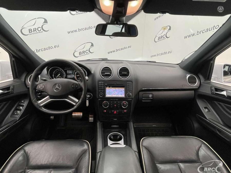 Grey Mercedes-Benz ML 350 2011 in Vilnius, with an engine capacity of 2.99 L and mileage of 394 thousand km for 6500 €, photo 5 on AUTOMOTO.COM.LV