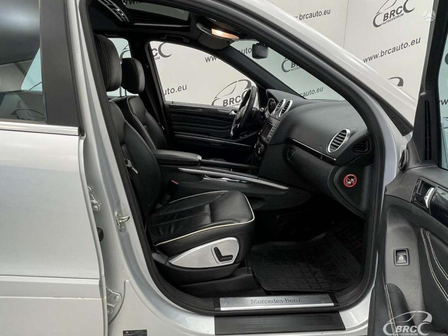 Grey Mercedes-Benz ML 350 2011 in Vilnius, with an engine capacity of 2.99 L and mileage of 394 thousand km for 6500 €, photo 6 on AUTOMOTO.COM.LV