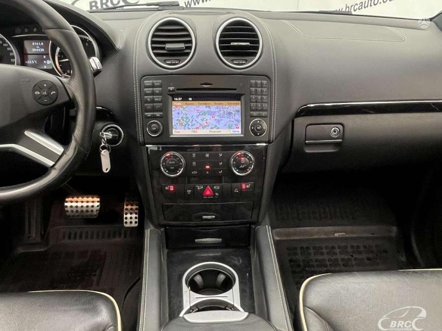 Grey Mercedes-Benz ML 350 2011 in Vilnius, with an engine capacity of 2.99 L and mileage of 394 thousand km for 6500 €, photo 16 on AUTOMOTO.COM.LV