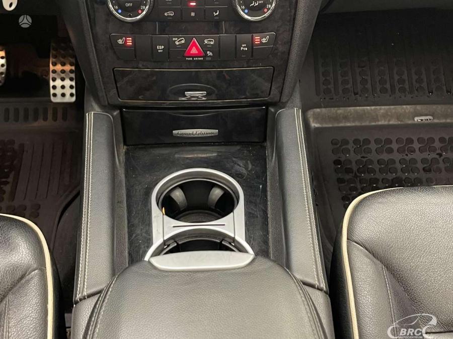 Grey Mercedes-Benz ML 350 2011 in Vilnius, with an engine capacity of 2.99 L and mileage of 394 thousand km for 6500 €, photo 19 on AUTOMOTO.COM.LV
