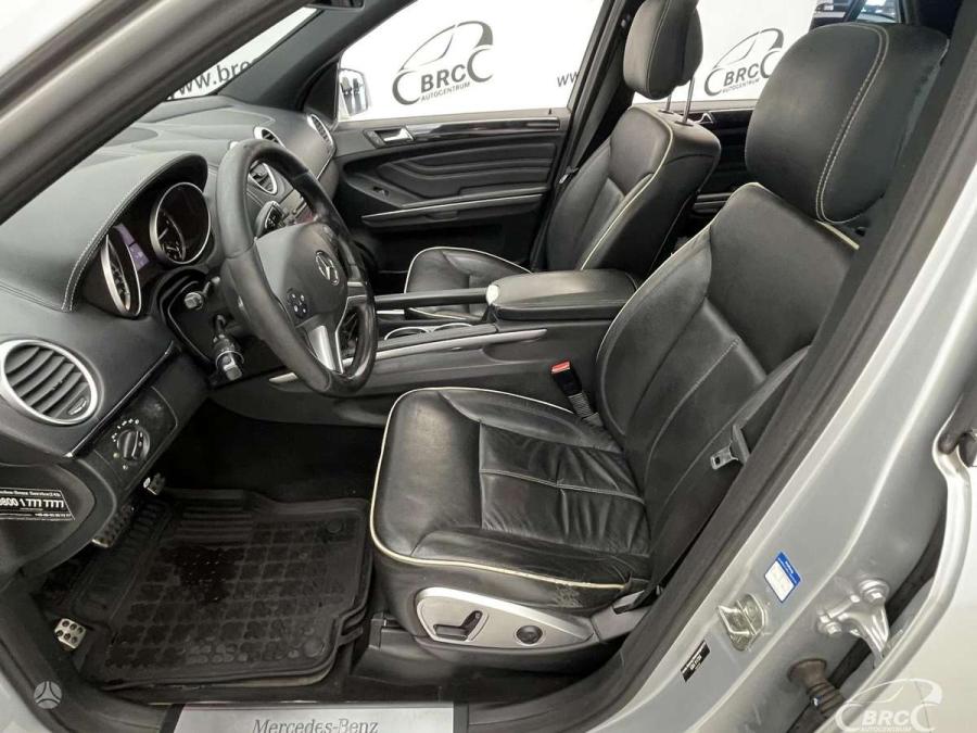 Grey Mercedes-Benz ML 350 2011 in Vilnius, with an engine capacity of 2.99 L and mileage of 394 thousand km for 6500 €, photo 22 on AUTOMOTO.COM.LV