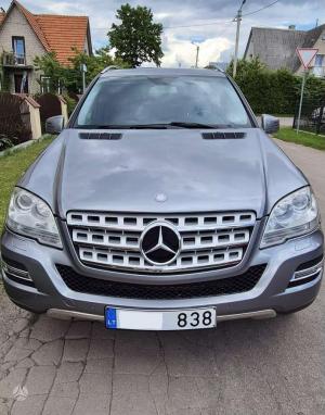 Grey Mercedes-Benz ML 350 2011 in Kaunas, with an engine capacity of 0.00 L and mileage of 420 thousand km for 8450 €, photo  on AUTOMOTO.COM.LV