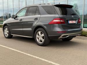 Grey Mercedes-Benz ML 350 2012 in Riga, with an engine capacity of 3.00 L and mileage of 358 thousand km for 12150 €, photo 5 on AUTOMOTO.COM.LV
