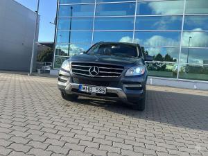 Grey Mercedes-Benz ML 350 2012 in Kaunas, with an engine capacity of 3.00 L and mileage of 248 thousand km for 7999 €, photo  on AUTOMOTO.COM.LV
