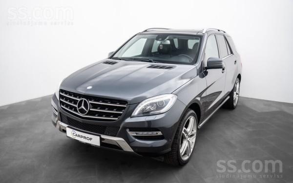 Grey Mercedes-Benz ML 350 2012 in Tallinn, with an engine capacity of 3.00 L and mileage of 276 thousand km for 15999 €, photo 1 on AUTOMOTO.COM.LV