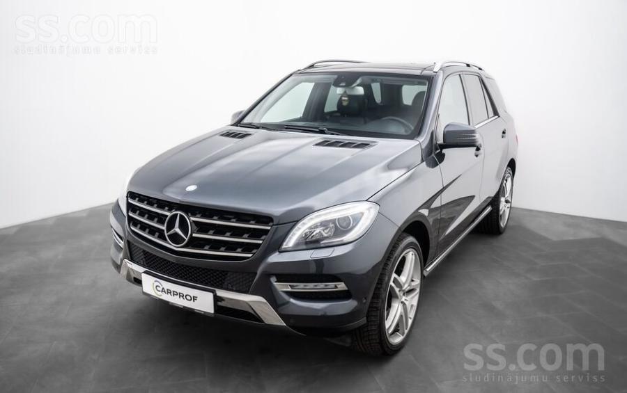 Grey Mercedes-Benz ML 350 2012 in Tallinn, with an engine capacity of 3.00 L and mileage of 276 thousand km for 15999 €, photo 1 on AUTOMOTO.COM.LV