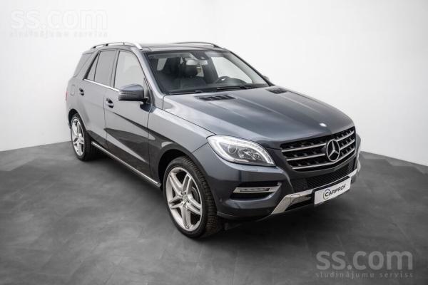 Grey Mercedes-Benz ML 350 2012 in Tallinn, with an engine capacity of 3.00 L and mileage of 276 thousand km for 15999 €, photo 5 on AUTOMOTO.COM.LV