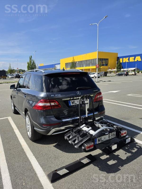 Grey Mercedes-Benz ML 350 2012 in Riga, with an engine capacity of 3.00 L and mileage of 372 thousand km for 15800 €, photo 10 on AUTOMOTO.COM.LV