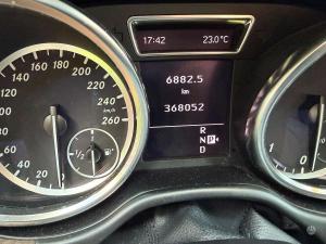 Pelēks Mercedes-Benz ML 350 2012 Kauņa, ar dzinēja tilpumu 2.99 L un nobraukumu 368 tūkst. km par 14300 €, foto 10 vietnē AUTOMOTO.COM.LV