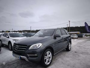 Grey Mercedes-Benz ML 350 2013 in Vilnius, with an engine capacity of 3.00 L and mileage of 276 thousand km for 14350 €, photo  on AUTOMOTO.COM.LV