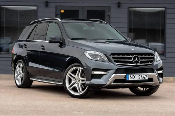 Pelēks Mercedes-Benz ML 350 2013 Jelgava, ar dzinēja tilpumu 3.00 L un nobraukumu 230 tūkst. km par 18950 €, foto 1 vietnē AUTOMOTO.COM.LV