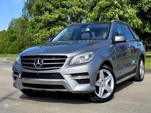 Pelēks Mercedes-Benz ML 350 2013 Tauragė, ar dzinēja tilpumu 2.99 L un nobraukumu 288 tūkst. km par 12700 €, foto  vietnē AUTOMOTO.COM.LV