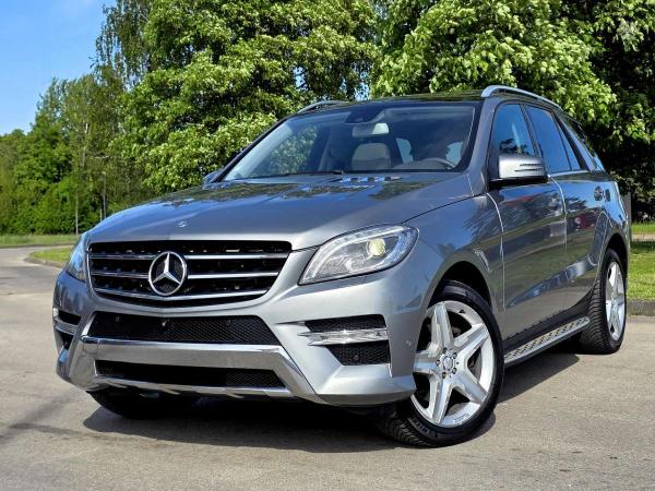 Pelēks Mercedes-Benz ML 350 2013 Tauragė, ar dzinēja tilpumu 2.99 L un nobraukumu 288 tūkst. km par 12700 €, foto 1 vietnē AUTOMOTO.COM.LV