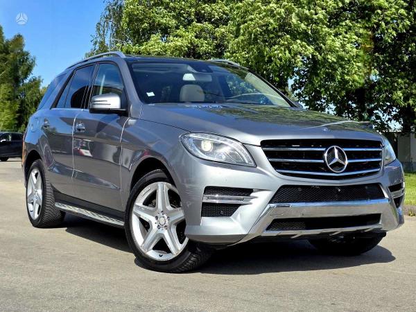 Pelēks Mercedes-Benz ML 350 2013 Tauragė, ar dzinēja tilpumu 2.99 L un nobraukumu 288 tūkst. km par 12700 €, foto 3 vietnē AUTOMOTO.COM.LV