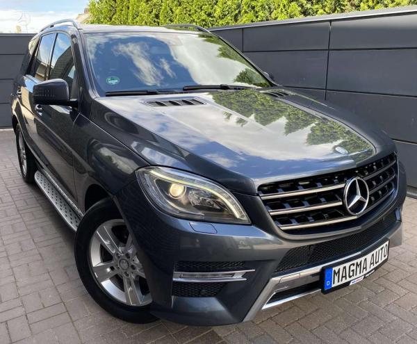 Pelēks Mercedes-Benz ML 350 2013 Marijampole, ar dzinēja tilpumu 2.99 L un nobraukumu 260 tūkst. km par 14850 €, foto 7 vietnē AUTOMOTO.COM.LV
