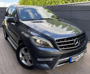 Grey Mercedes-Benz ML 350 2013 in Marijampole, with an engine capacity of 2.99 L and mileage of 260 thousand km for 14850 €, photo 8 on AUTOMOTO.COM.LV
