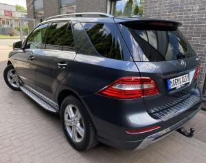 Grey Mercedes-Benz ML 350 2013 in Marijampole, with an engine capacity of 2.99 L and mileage of 260 thousand km for 14850 €, photo 18 on AUTOMOTO.COM.LV