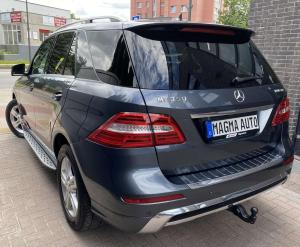 Grey Mercedes-Benz ML 350 2013 in Marijampole, with an engine capacity of 2.99 L and mileage of 260 thousand km for 14850 €, photo 19 on AUTOMOTO.COM.LV
