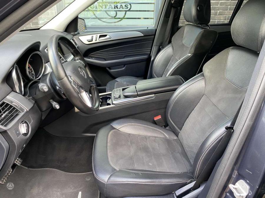 Grey Mercedes-Benz ML 350 2013 in Marijampole, with an engine capacity of 2.99 L and mileage of 260 thousand km for 14850 €, photo 35 on AUTOMOTO.COM.LV