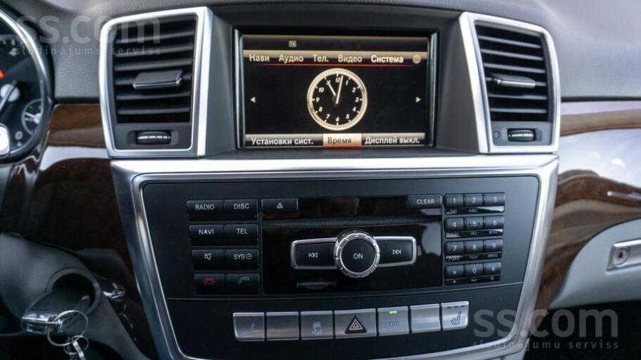 Grey Mercedes-Benz ML 350 2013 in Riga, with an engine capacity of 3.00 L and mileage of 299 thousand km for 12490 €, photo 18 on AUTOMOTO.COM.LV