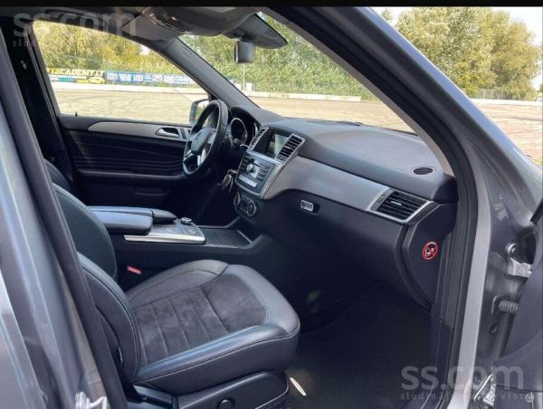 Grey Mercedes-Benz ML 350 2015 in Riga, with an engine capacity of 3.00 L and mileage of 330 thousand km for 15500 €, photo 6 on AUTOMOTO.COM.LV