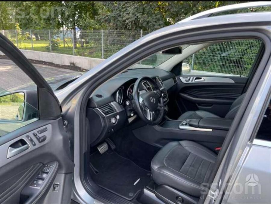 Pelēks Mercedes-Benz ML 350 2015 Rīga, ar dzinēja tilpumu 3.00 L un nobraukumu 330 tūkst. km par 15500 €, foto 17 vietnē AUTOMOTO.COM.LV
